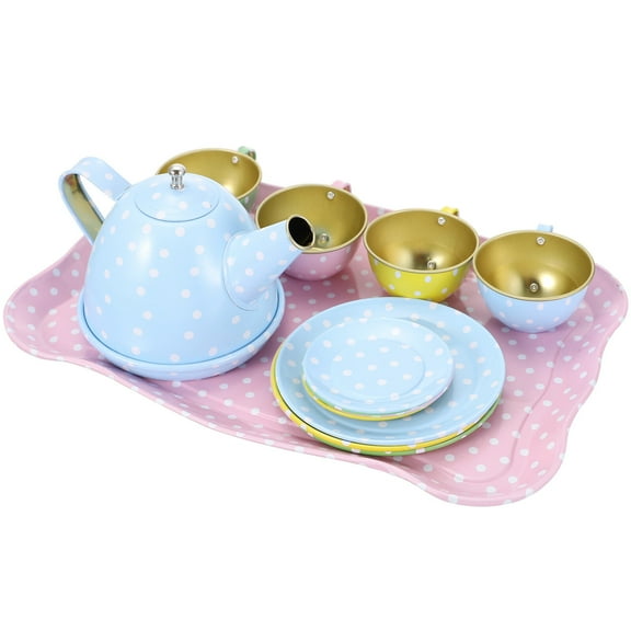 Style-Carry Kids Tea Set, Princess Toy Tea Set for Toddlers, Flower ...