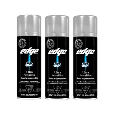Edge Sensitive Skin Shave Gel with Aloe, 9.5 Oz, Pack of 3 - Walmart.com