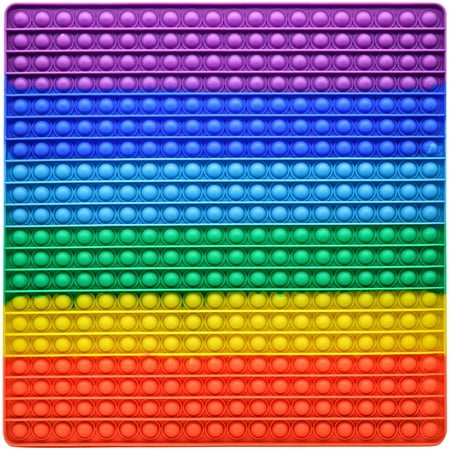 Extra Large Size Pop 400 Bubbles Fidget Largest Toy, 400 Pop Popper ...