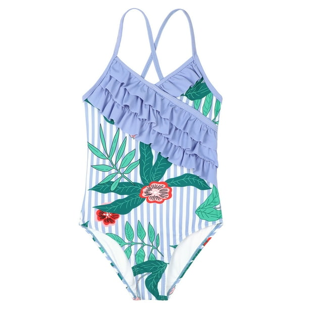 American Trends Toddler Swimsuit Girls Bathing Suit Kids Swimsuits ...