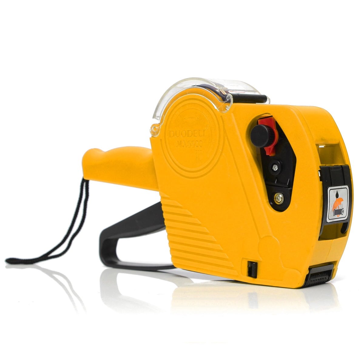 EOS 8 Digits Price Tag Gun Pricing Labeler +5000 Labels +1 Ink Roller ...