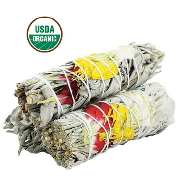 AncientVeda 3 Pack Cedar Smudge Stick Bundles & Smudge Guide for ...
