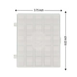 SINGER Bobbin Storage Box, Clear Plastic Storage Container for Up to 25 ...
