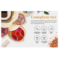 CoralBeau Luxurious Makeup Set for Women - Flower Shaped, Makeup Kit ...
