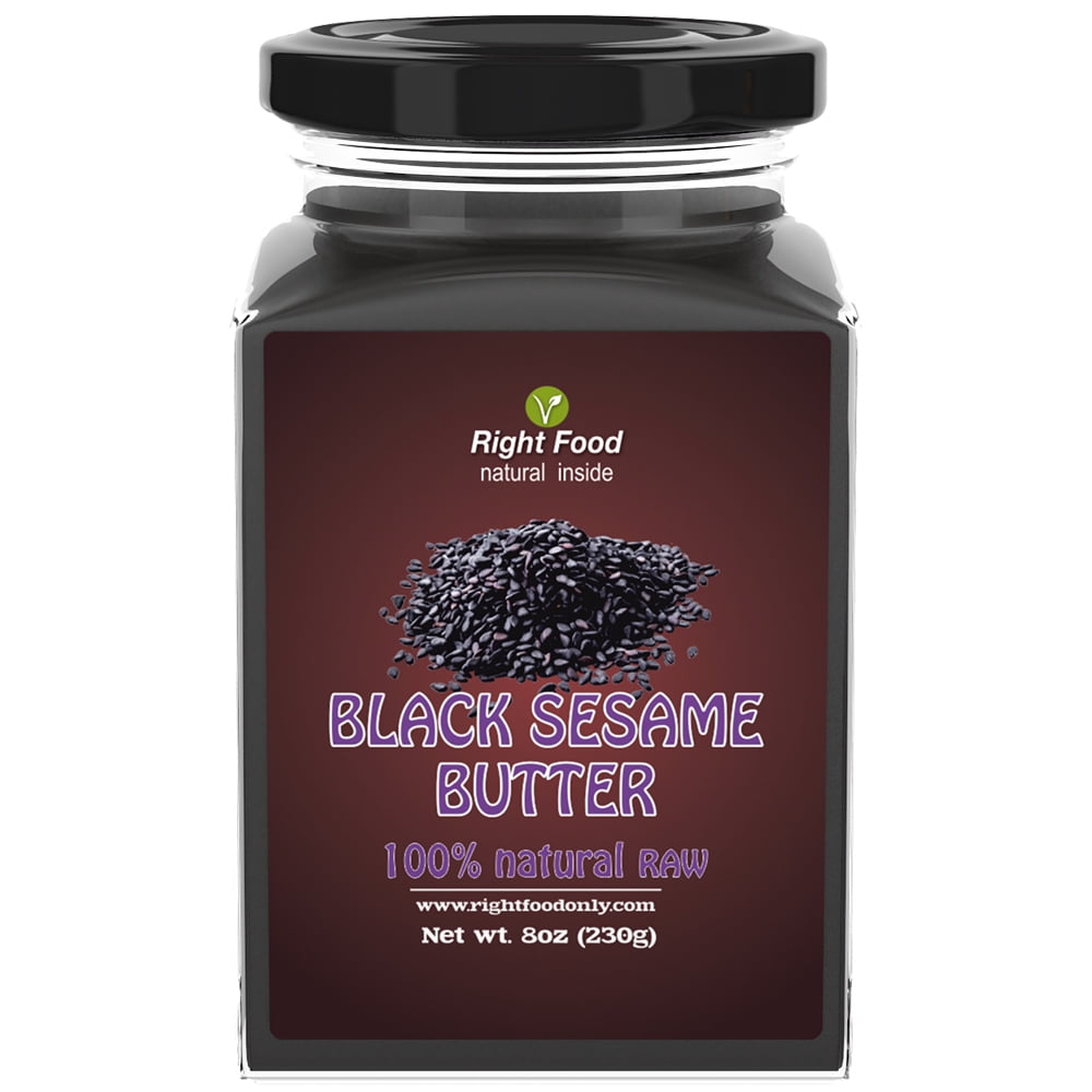 Black Sesame Seed Butter 8oz 230gr | Healthy Nut Spread | Vegan Food ...