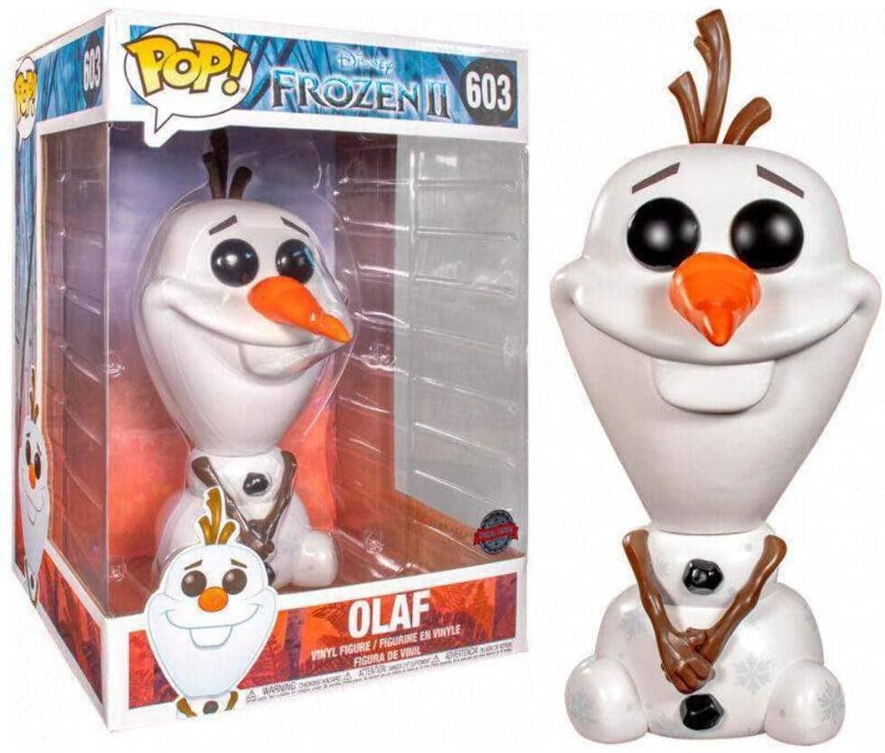 Funko Pop! Disney: Frozen 2 Olaf 10 Inch Exclusive Vinyl Figure #603 ...