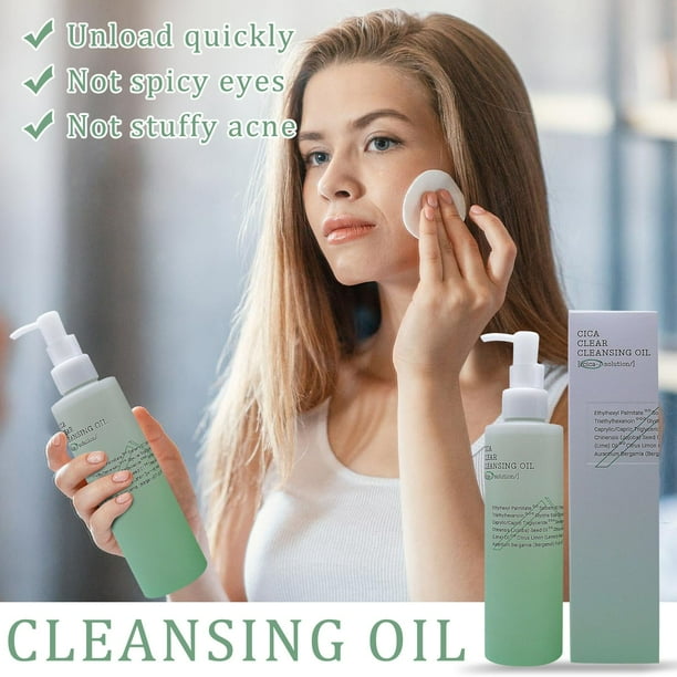 Clean Cleansing Oil And Water Deep Cleansing Eyes And Lips Sensitive ...