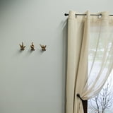 Zeckos Set of 3 Antique Gold Cast Iron Hand Gesture Wall Hooks ...