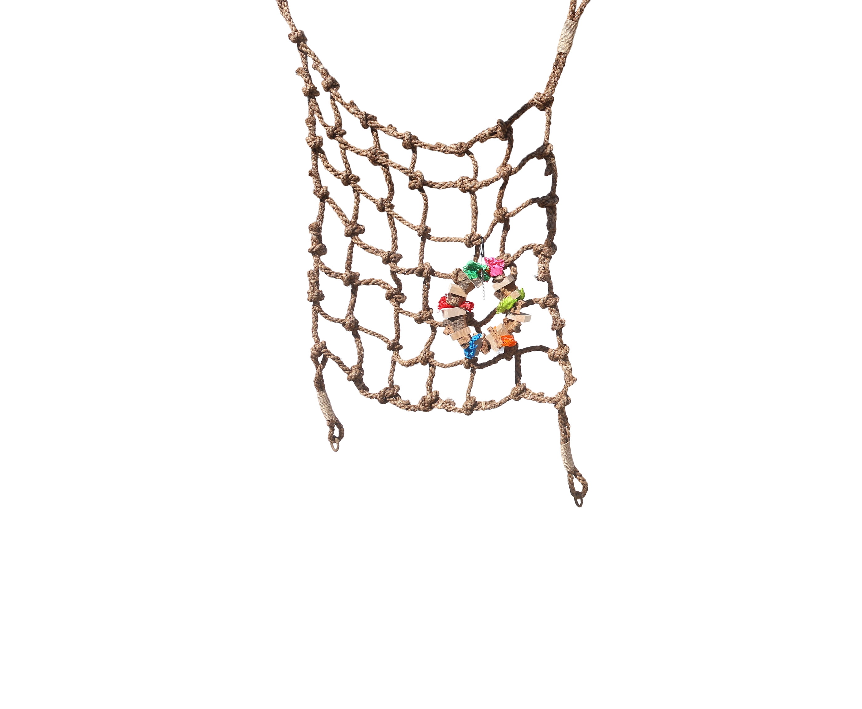 Parrot Rope Climbing Net 3x3ft Medium - Walmart.com