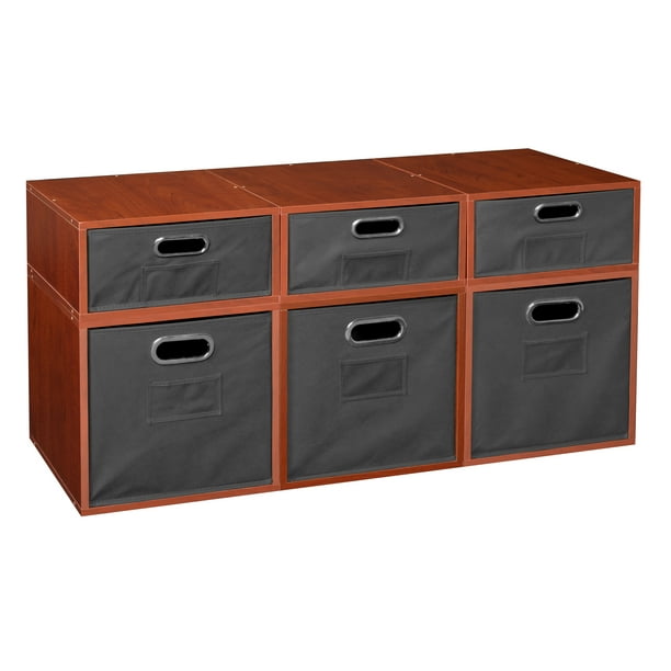 Niche Cubo Storage Set 3 Full Cubes 3 Half Cubes With Foldable Storage
