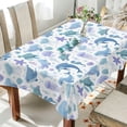 60x90in Square Printed Tablecloth Easy-Care Decorative Table Cloth for ...