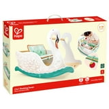 Hape: 2-in-1 Swan Seat - Baby Rocking Bassinet Cradle Converts To ...