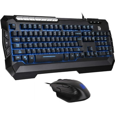 Rosewill RGB Gaming Keyboard and Mouse Combo, 9 Effects, 3200 DPI ...