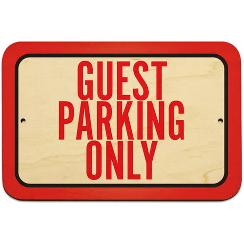 Guest Parking Only Sign - Walmart.com