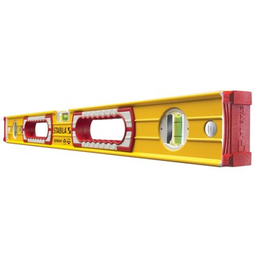 Stabila 37816 48" & 16" Yellow Magnetic Level Set - Walmart.com