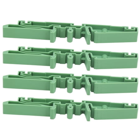Peahefy 2 Set Circuit Board Mounting Bracket PCB DIN Rail Mount Adapter ...