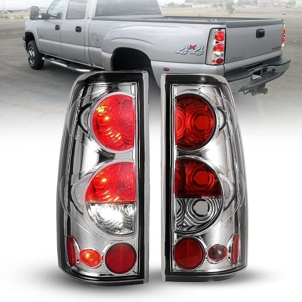 Tail Lights Pair for 1999-2006 Chevy Silverado 1500 2500 3500 99-03 GMC ...