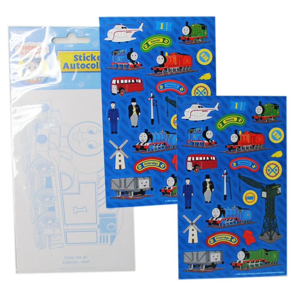 Thomas & Friends 2D Design Character and Machinery Stickers (22 ...