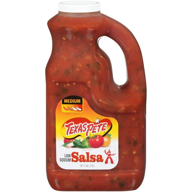 Texas Pete Medium Salsa, 1 Gallon -- 4 per case. - Walmart.com ...