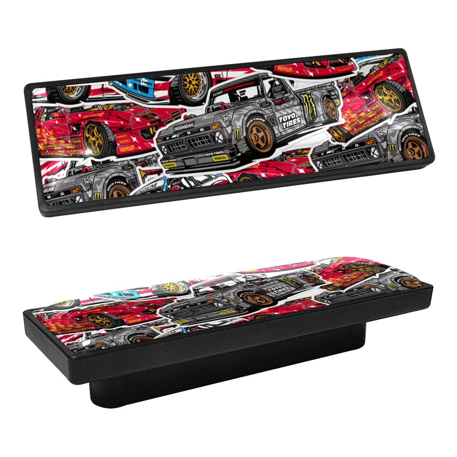 4 Pcs Rectangle Cabinet Handle Cupboard Knob Drawer Pulls Handle Beast ...