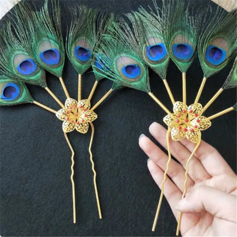 Peacock Feather Accessories
