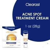 Clearasil Benzoyl Peroxide Stubborn Acne Spot Treatment Cream, 1 oz HSA ...
