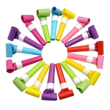 Walmart 50 Pack Party Noise Makers, Birthday Horns Blowers, Kids Toy ...