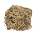 Hadred Wigs Wigs Human Hair Mega Large Thick Curly Chignon Messy Bun