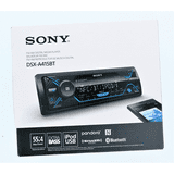 Sony DSX-A415BT Single DIN Bluetooth In-Dash Digital Media Car Stereo Receiver with Front 3.5 ...