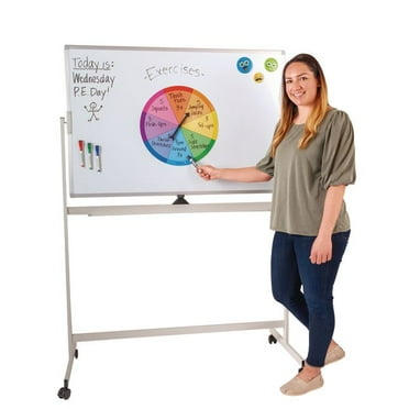 SKILCRAFT, NSN4244867, Portable Dry-erase Easel Board, 1 Each - Walmart.com