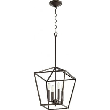 6731-4-162-Quorum Lighting-Cuboid - 4 Light Large Entry Pendant in ...