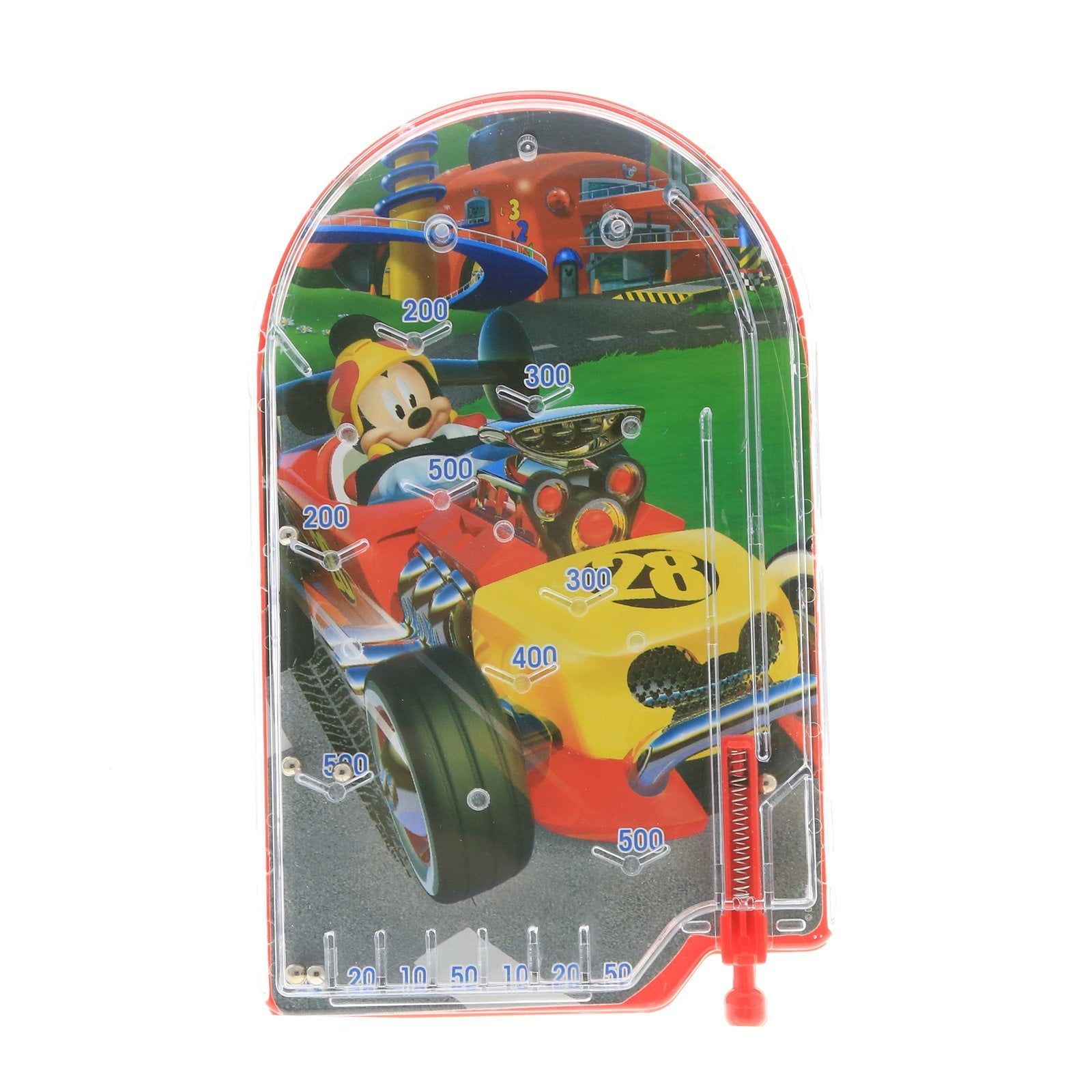 Disney Mickey Mouse Boys Handheld Pinball Game Travel Toy Stocking ...