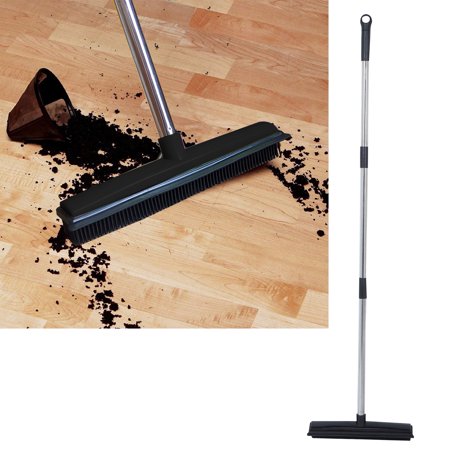 Herwey Carpet Broom, Multifunction Telescopic Floor Carpet Broom Pet ...