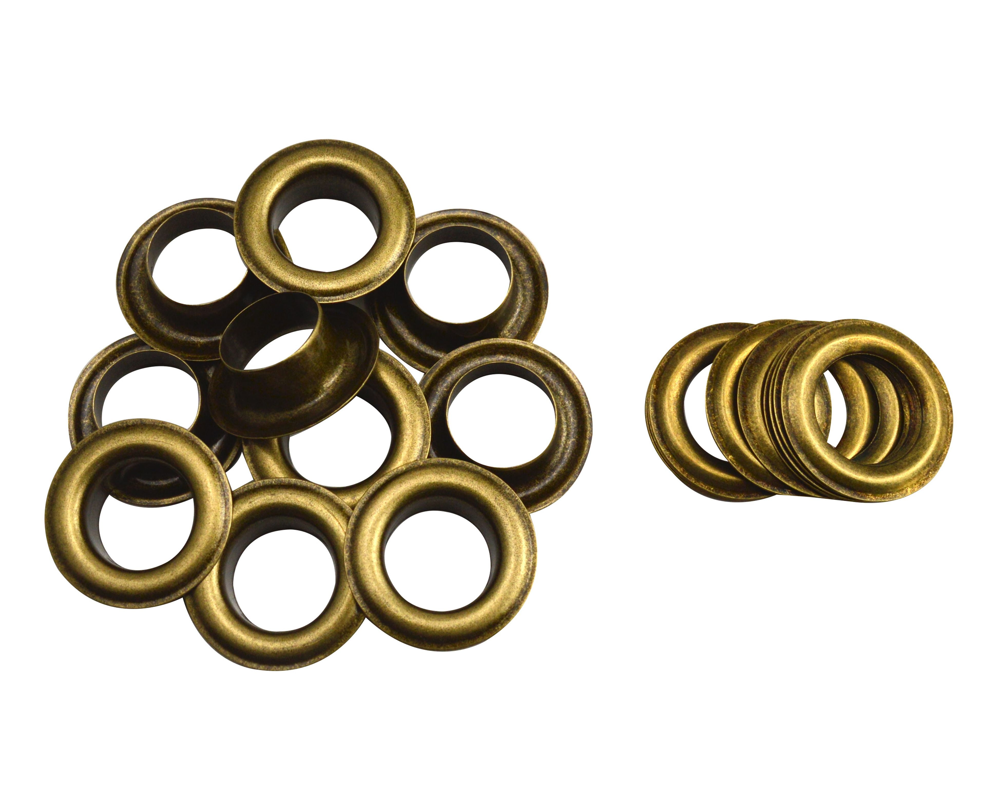 Fenggtonqii 12mm Hole Diameter Bronze Grommets Eyelets with Washer Made ...
