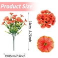 ZMKIAG Outdoor UV Resistant Fake Plants & Flowers – Silk Faux Flowers ...