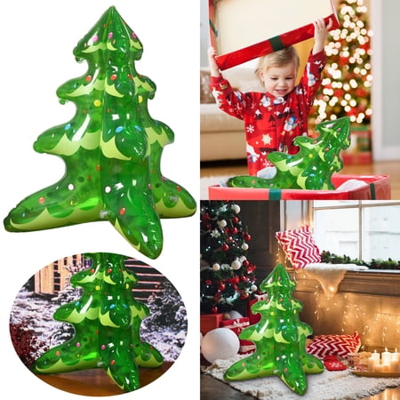 GARENAS Small Inflatable Christmas Tree Toy Family Club Bar Party ...