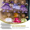 20pcs Miniature Hanger Doll Clothes Hangers Doll Garment Hangers Mini ...