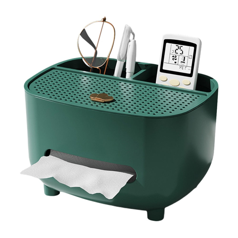 Multifunction Rectangular Tissue Holder Cover Case Facial Tissue Paper ...