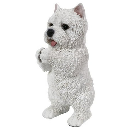 HI-LINE GIFT LTD. WESTIE PUPPY PLAYING STATUE - Walmart.com