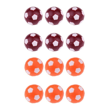 Foosball/Soccer Game Soccer Balls - 36 Mm Regulion Size Foosballs, Dark ...