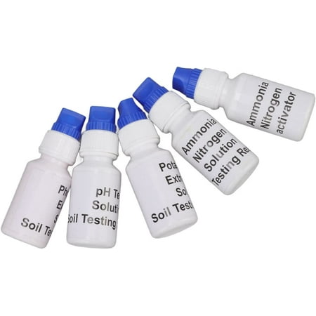 TOOAD Kit de Test de Sol, PH Azote Phosphore Potassium Mesure Solution ...