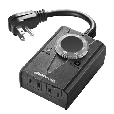 GE 6-Outlet Outdoor Yard Stake Lighting Timer, 29972 - Walmart.com