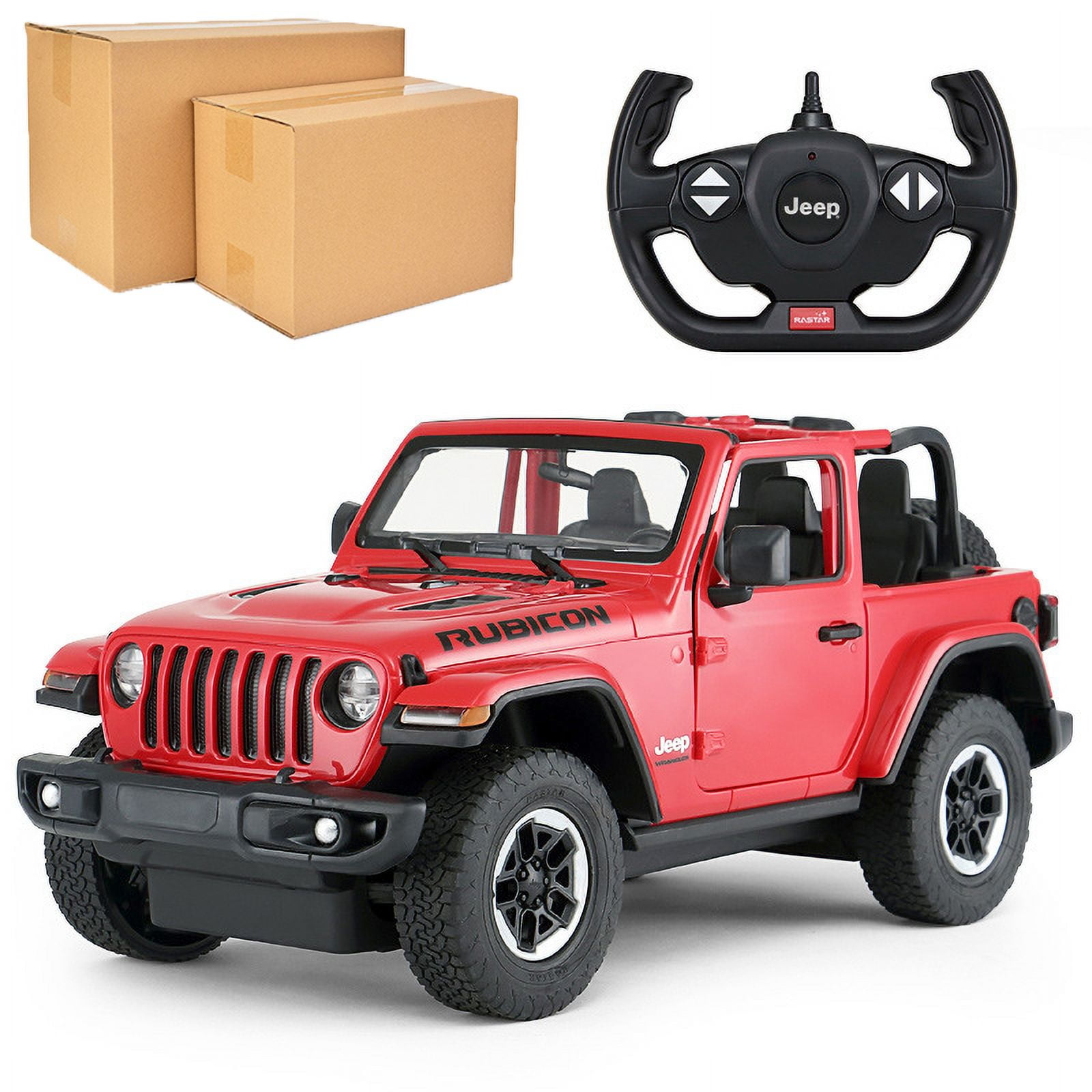 Click here for Mei Rastar Wrangler Rubicon 1:14 Scale Rc Car Remo... prices