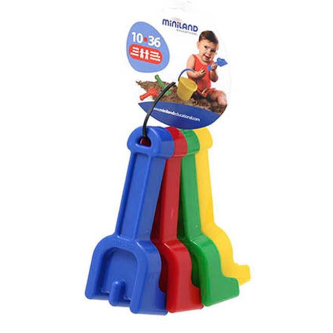 Baby Rakes (Set of 4 Assorted Colors) 5 1/8" - Walmart.com