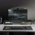 Fenge Acrylic Monitor Stand Riser, 42.5 Inches Dual Monitor Stand with ...