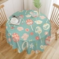 50x50in Round Tablecloth Car Line Straight And Dense Wireless Head Gap ...