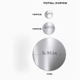 Beforeyayn Circular Acrylic 3D Mirror Wall Sticker, Living Room Dining ...