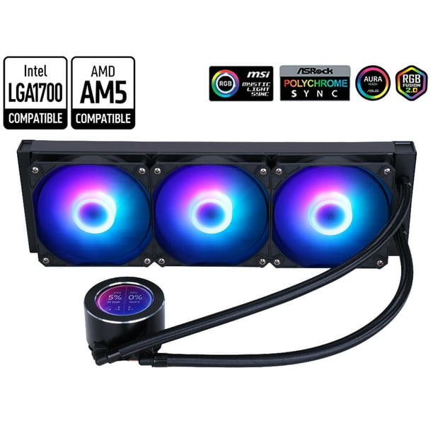 SAMA 360 CPU Liquid Cooler SM360LD All-in-one Water Cooling PWM Fan AIO ...