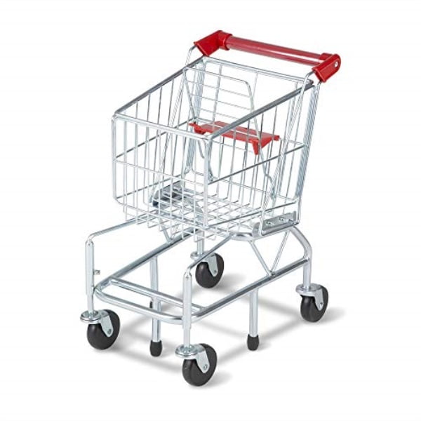 Melissa Doug Toy Shopping Cart With Sturdy Metal Frame Walmart