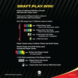 U-NO UNO Elite NFL Draft Pack Cards with 56 Player Cards and 4 Foil ...